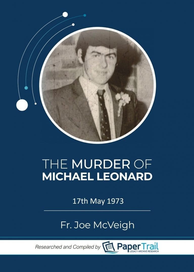 Michael Leonard: Army Commander Informed of RUC Murder